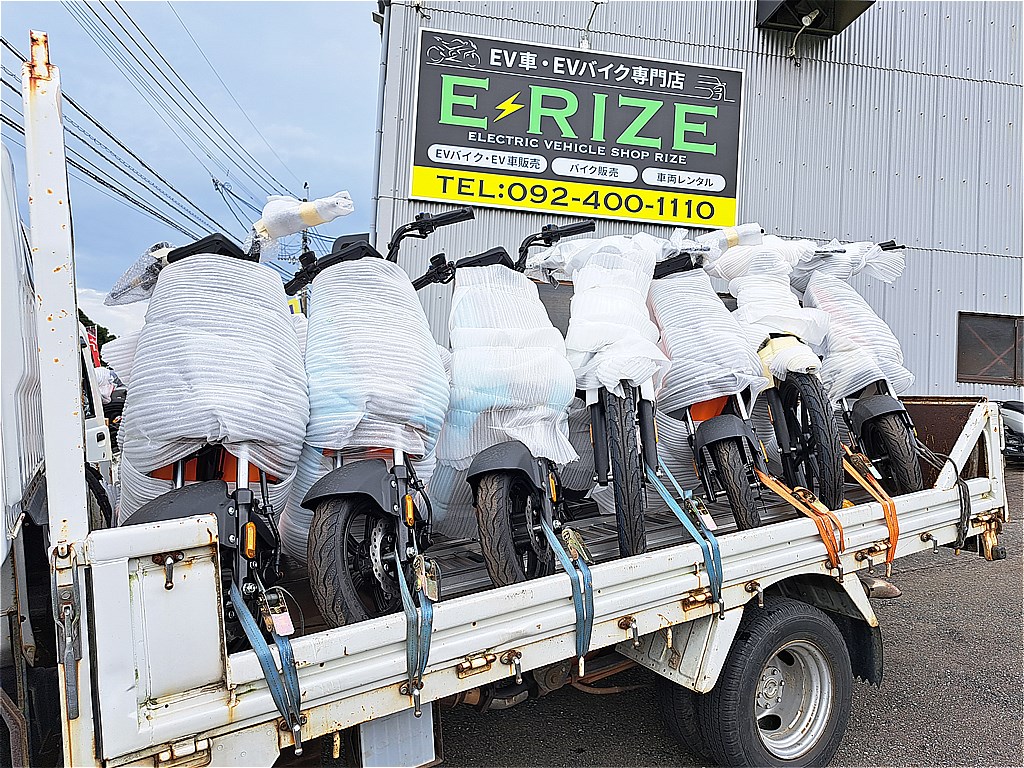 HONDA CUB-e U-be大量入荷！！ | バイクショップRIZE[ライズ] 福岡市西区 九大伊都キャンパス向かって左